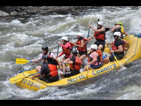 White Water Rafting the Kennebec River with North Country Rivers @ 5000 ...