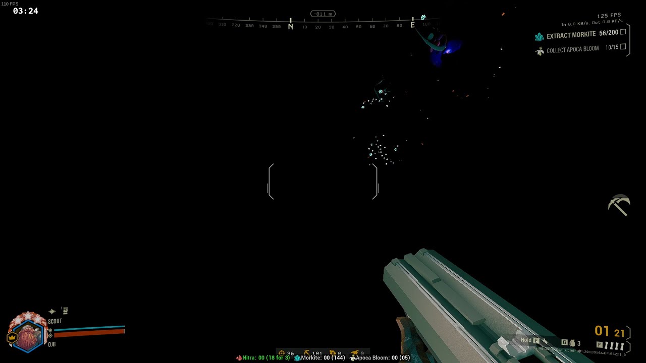 DRG Lx2: void jumping speedrun on lunatic (true solo scout) - YouTube