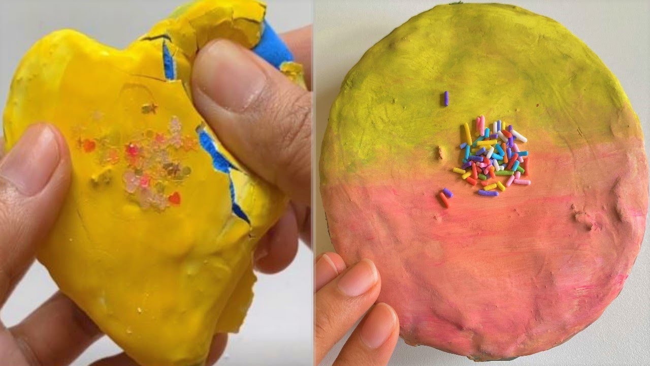 Plaster Clay Cracking & Slime ASMR Video #287 - YouTube