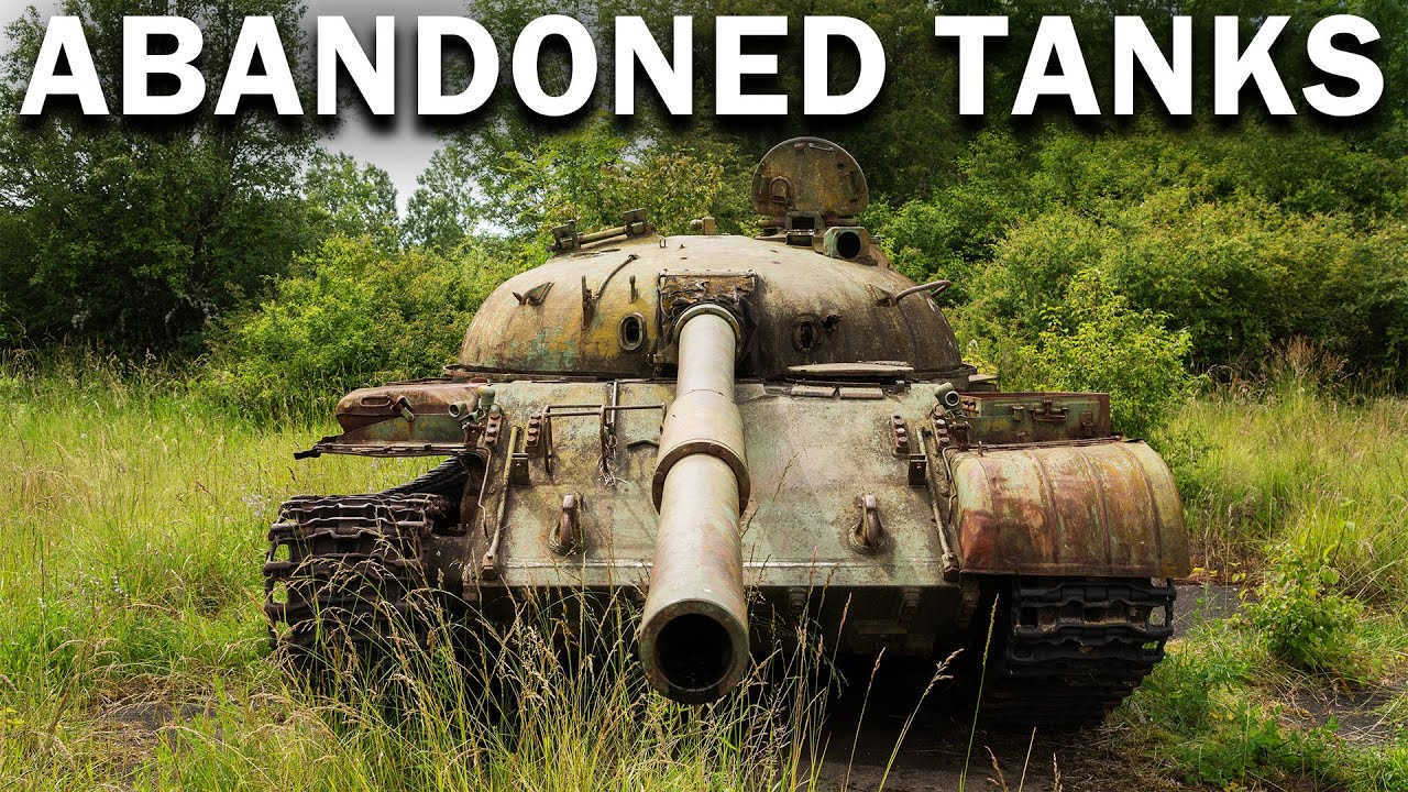 Found 10+ Abandoned Tanks and Military Vehicles - YouTube