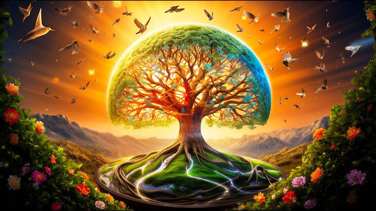 Let The Universe Help You | 963Hz Frequency of God | Tree Of Life ...