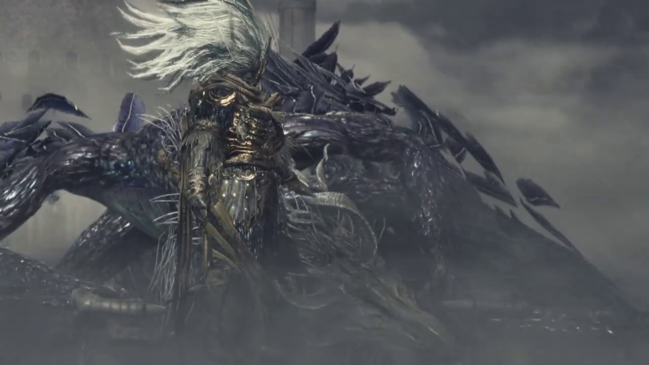 DARK SOULS III Nameless King Boss Fight - YouTube