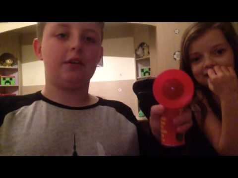 The fart machine challenge with Benjamin (pointless video )