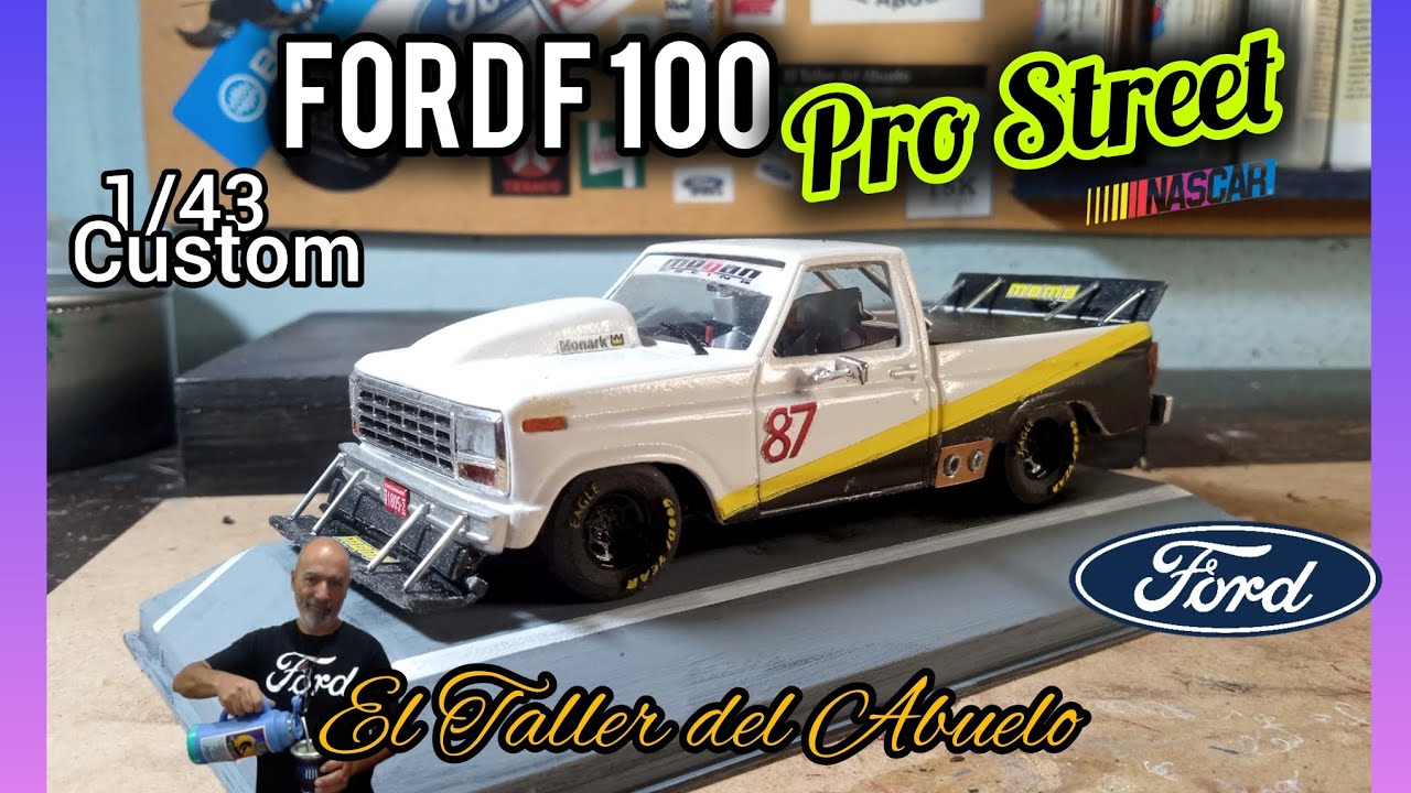 FORD F-100 | Pro Street | estilo Nascar - YouTube