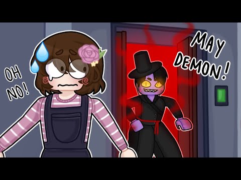 NAKU PO! NAKASAMA KO ANG SAJA BOYS SA ELEVATOR | ROBLOX TAGALOG