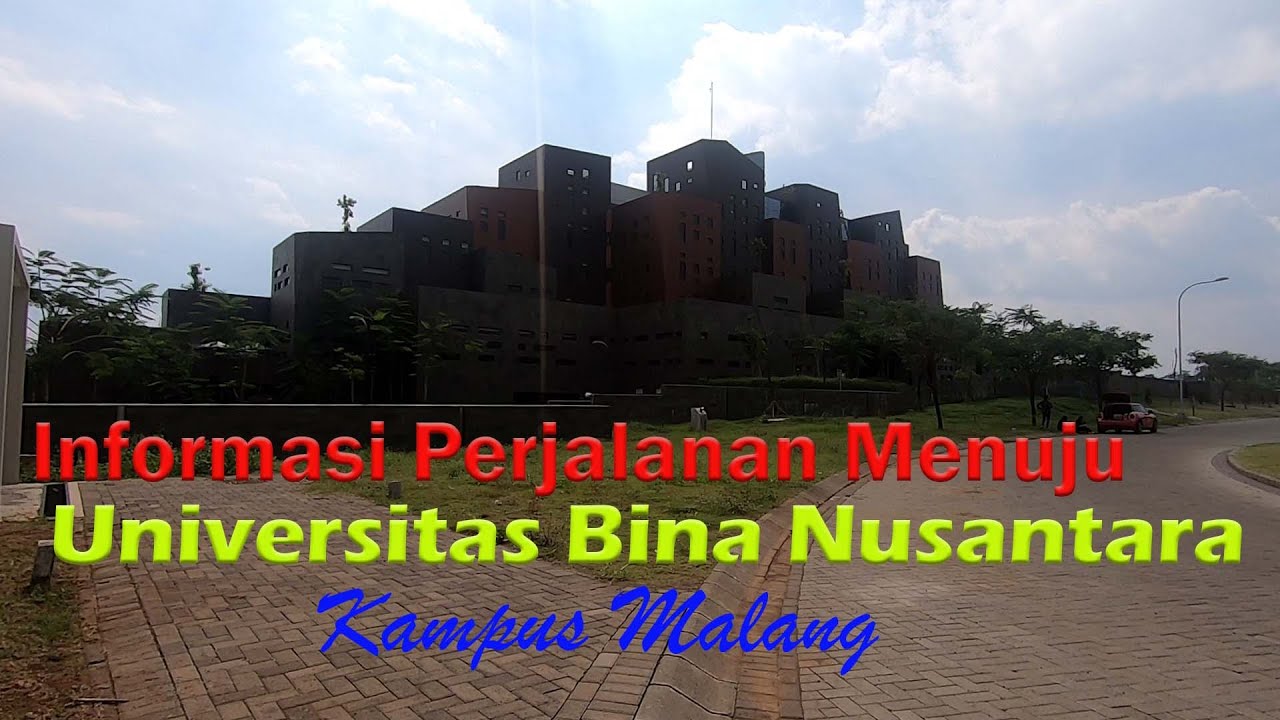 Universitas Binus (Bina Nusantara) Informasi Perjalanan Menuju Kampus ...
