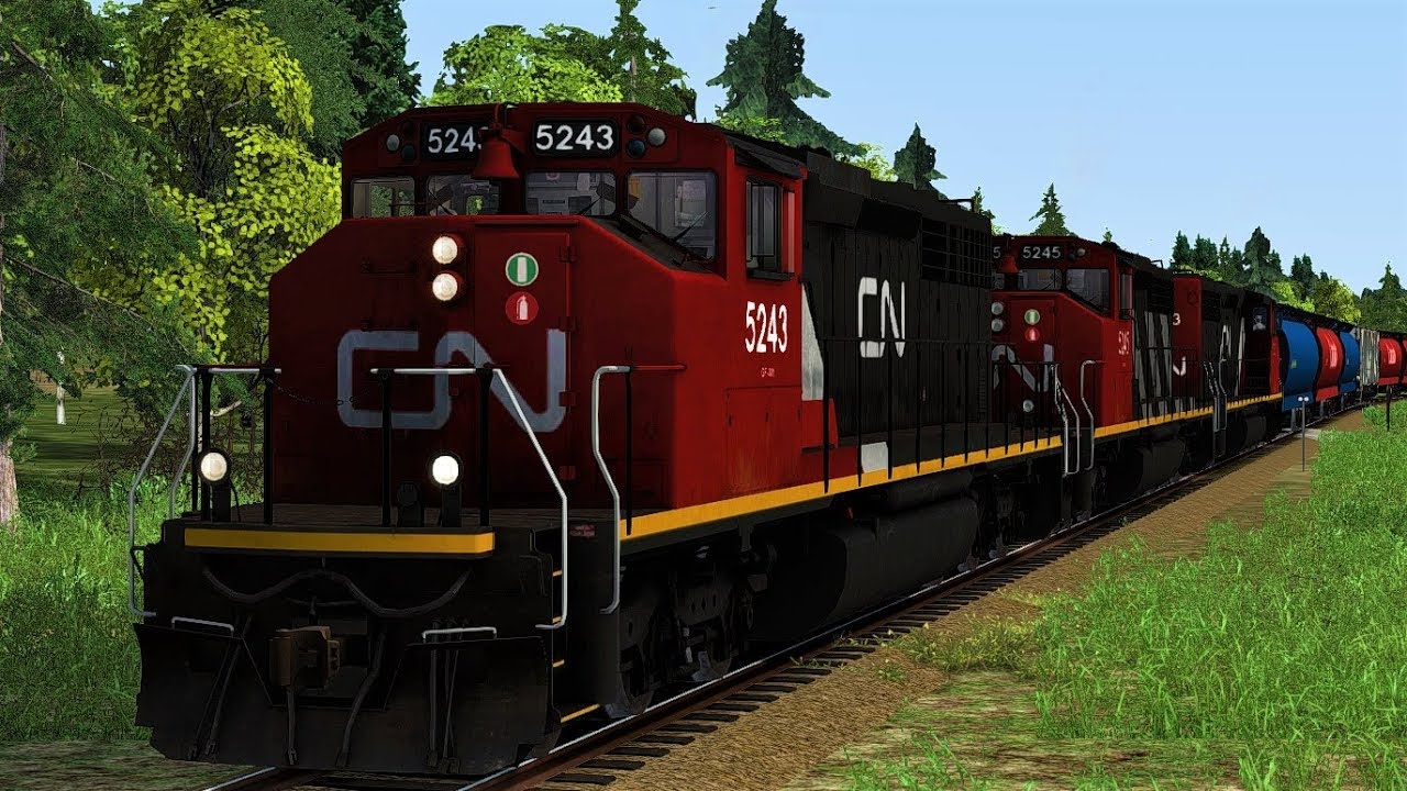 Let's Play Train Simulator 2018 | Canadian National Peace River Route ...