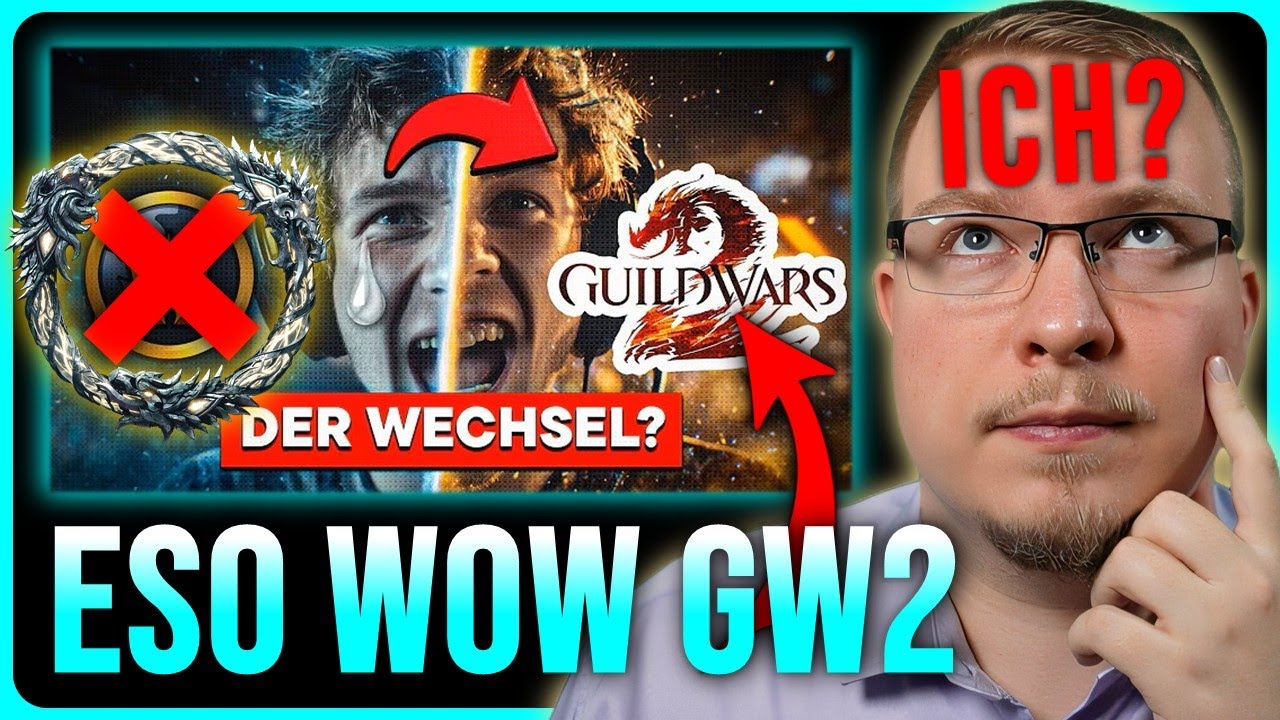 The Elder Scrolls Online vs Guild Wars 2 vs WoW - YouTube