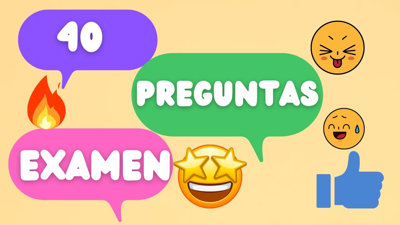 Prueba tu cultura general con este examen de 40 preguntas - YouTube