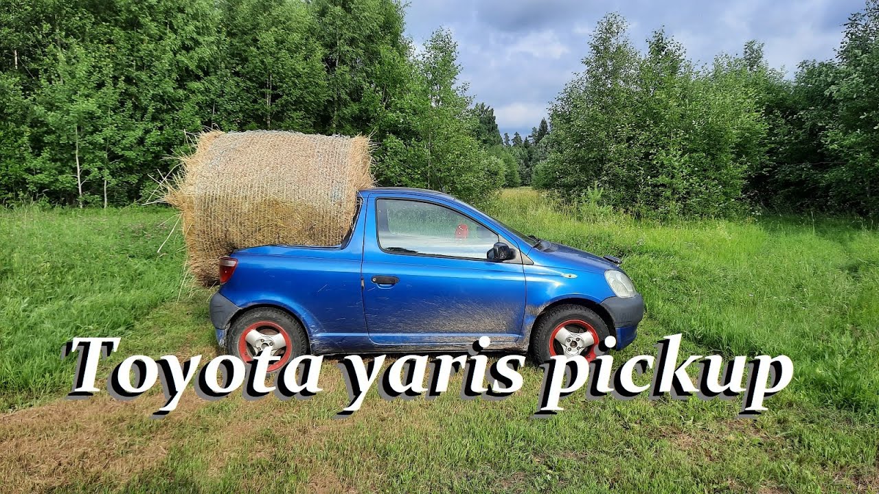 Toyota yaris pickup. Home made UTV. Part 1. - YouTube