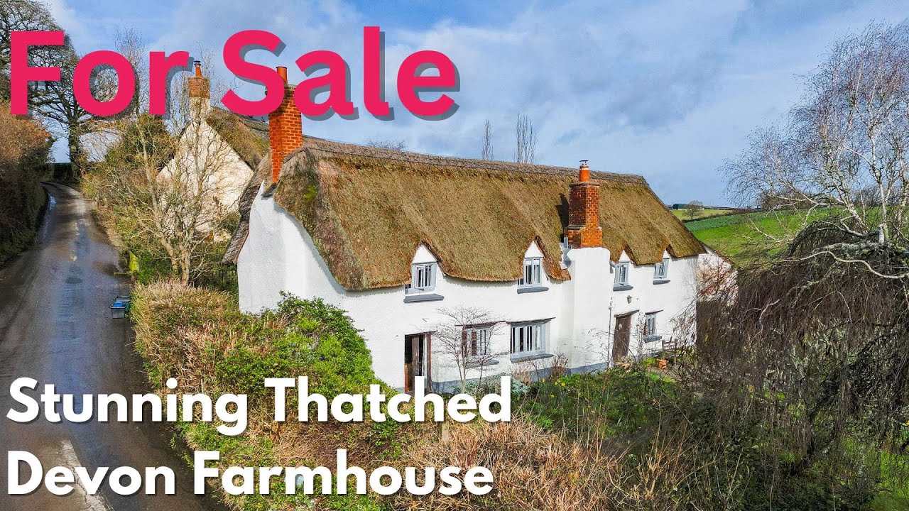 Property Tour | Stunning Thatched Devon Farmhouse - YouTube