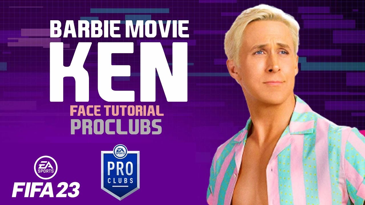 KEN BARBIE FACE FIFA 23 - Pro Clubs Face Creation LOOKALIKE - YouTube