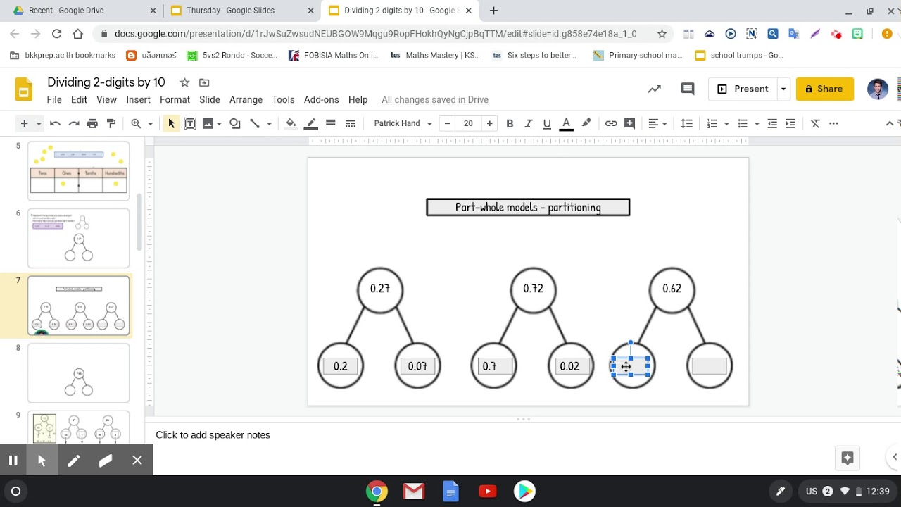 Hundredths - Part-Whole Models - YouTube
