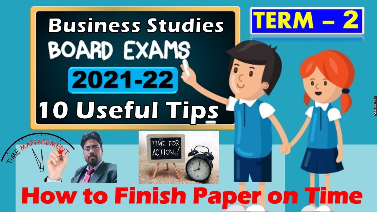 Term 2 Exam| How to Finish Paper On Time| 10 Useful Tips| Finish ...