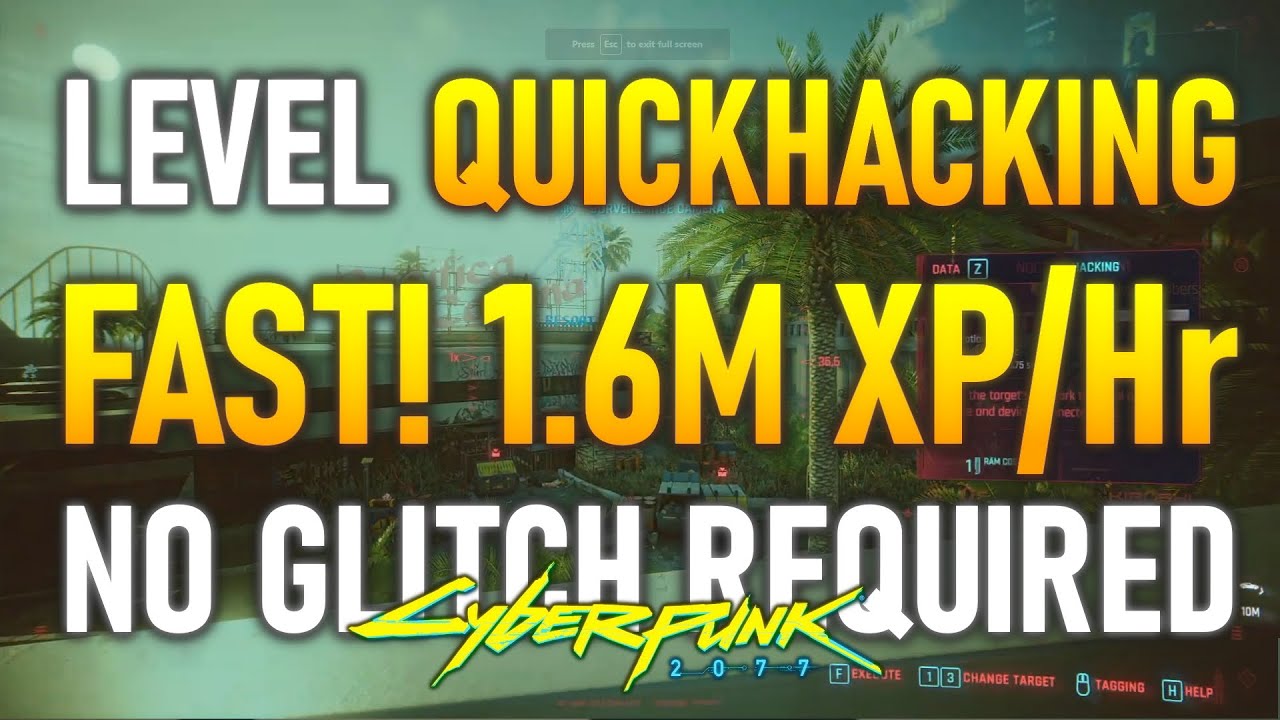 Cyberpunk 2077: Easy quickhacking method (PRE 1.5) - YouTube