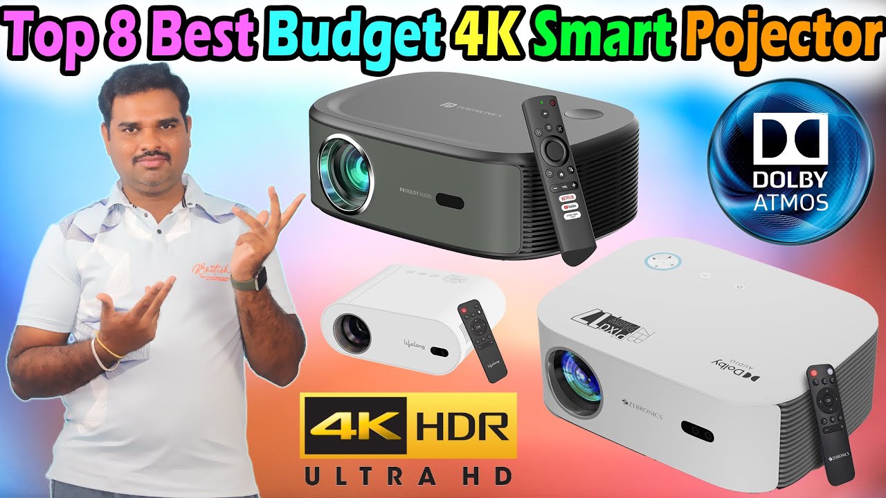 Top 8 Best 4K Smart Projector In India 2024 With Price|Latest Budget 4K ...