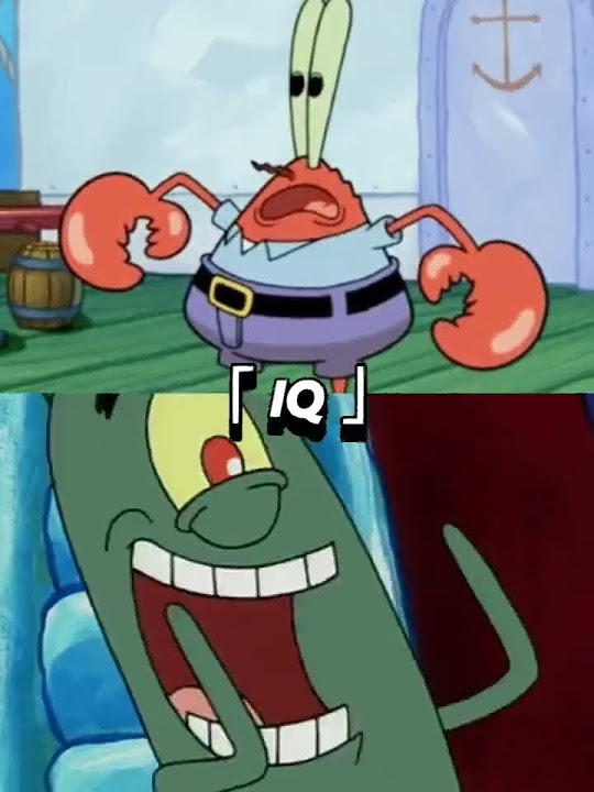 Mr Krabs Vs Plankton Credits Foxymcytofficial Youtube