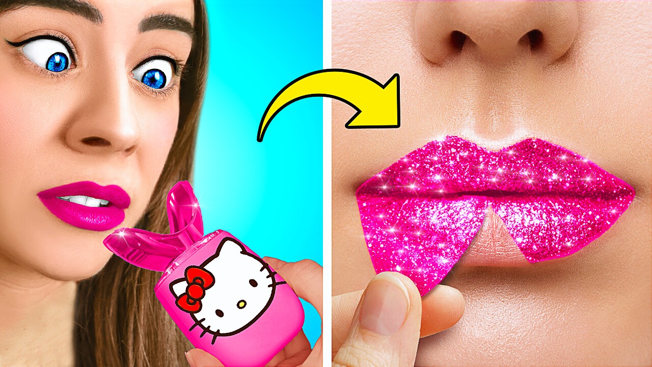 Awesome MAKE UP HACKS AND GADGETS 💗 Viral Beauty Tricks For Popular Girls By 123 GO! - YouTube