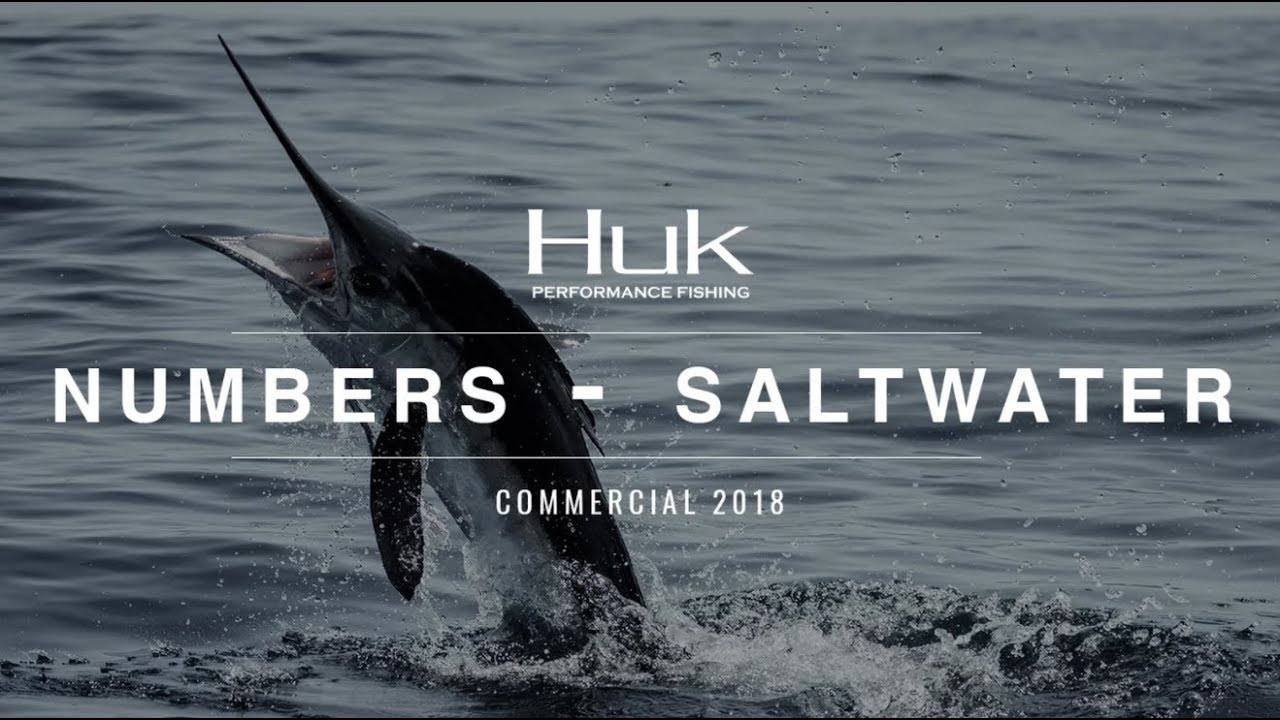 Huk - Numbers Commercial - Saltwater - 2018 - YouTube
