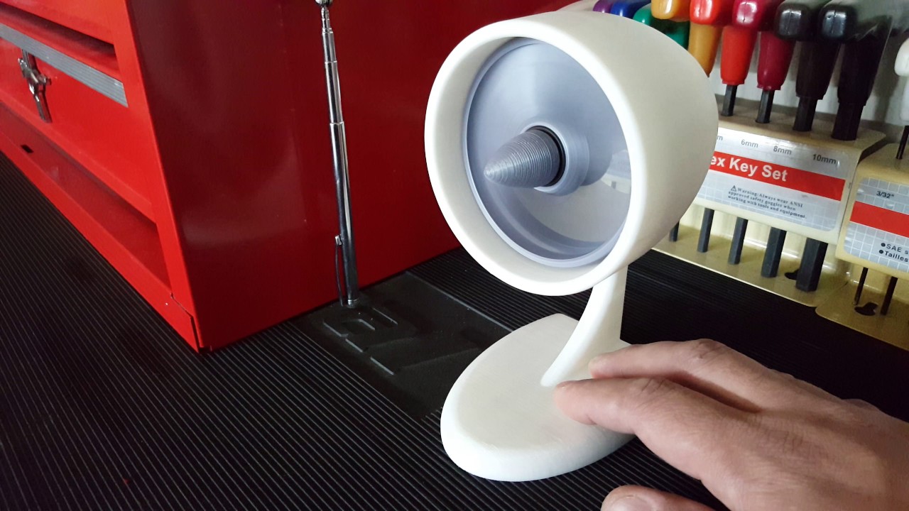 Jet Engine / Turbine Engine Fidget Spinner Static Display w/ Air ...