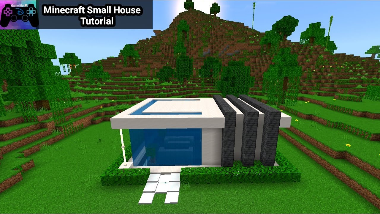 Minecraft Small House Tutorial | Small House Tutorial in Minecraft ...