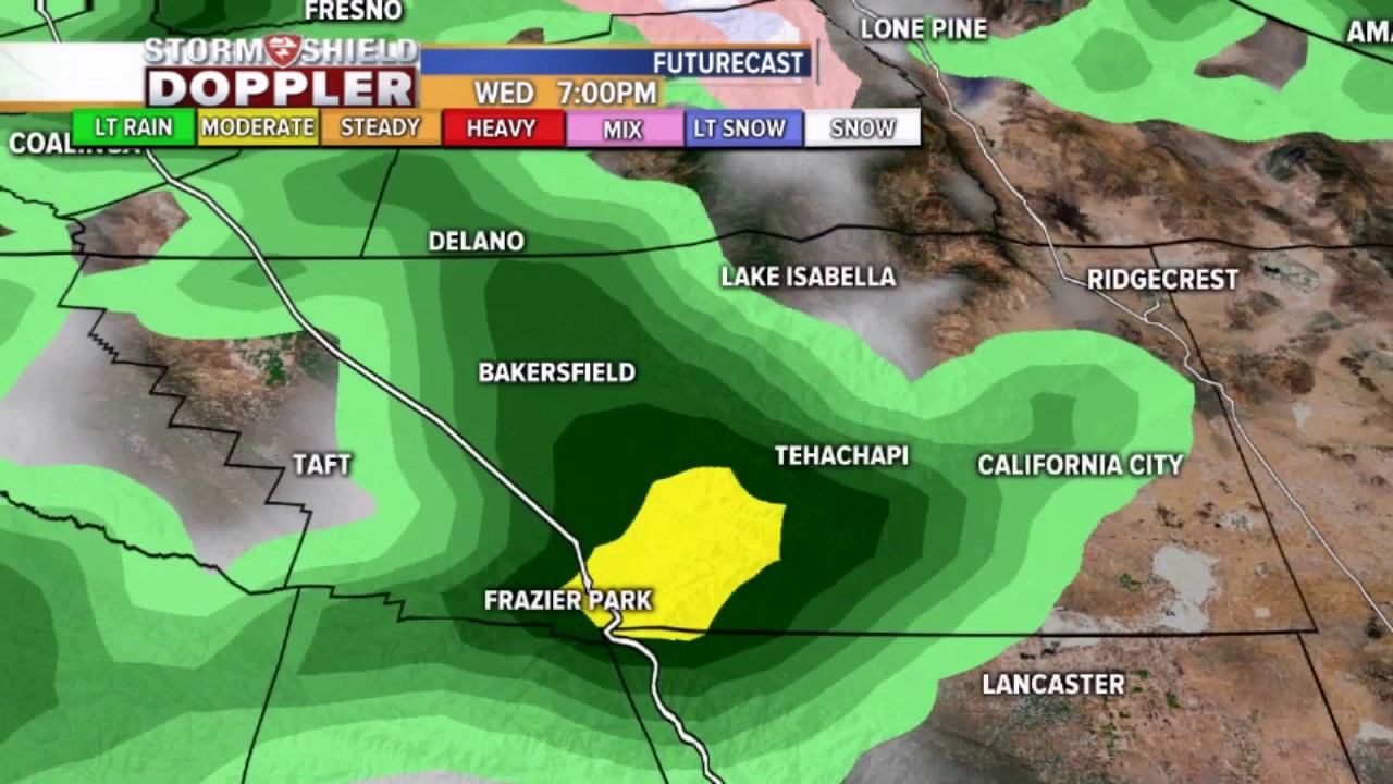 Kern County Storm Shield Forecast Update 3/20/17 - YouTube