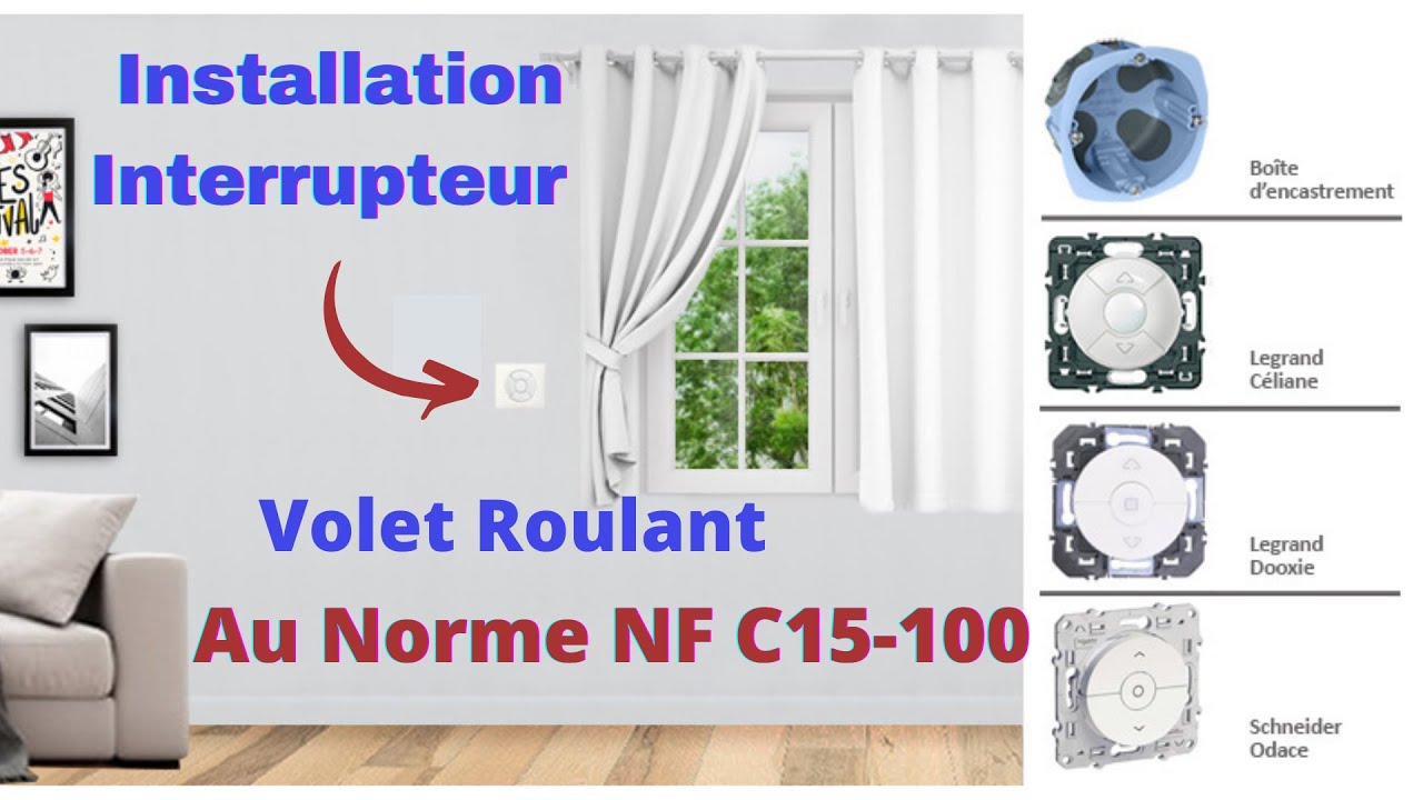 Installation d’un Interrupteur de Volet Roulant : Guide Électrique ...