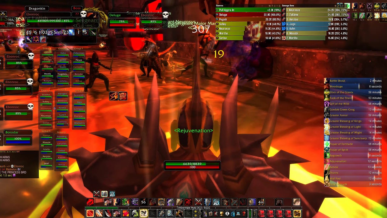 World Of Warcraft Classic Ebonroc - YouTube