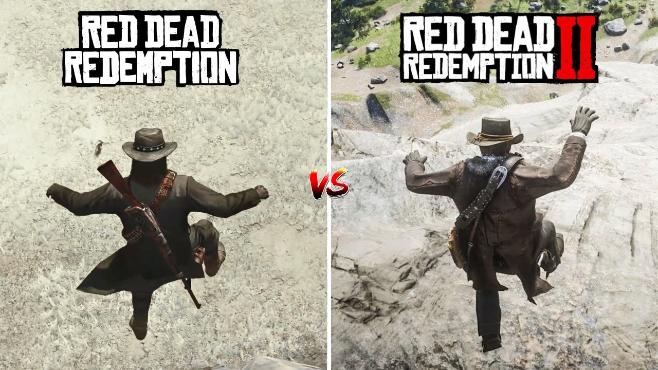RDR 1 vs RDR 2 | Ultimate PHYSICS Comparison (4K) - YouTube
