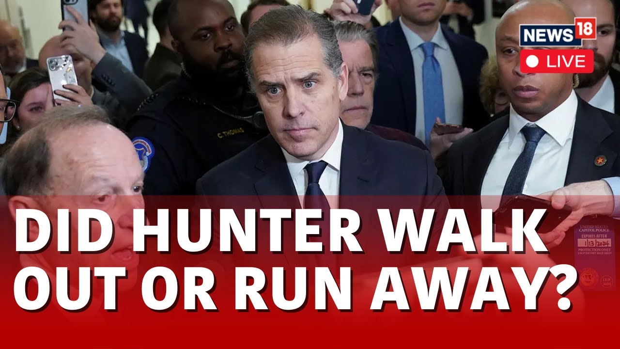 Hunter Biden Walks Out When Marjorie Taylor Greene Speaks At Congress ...
