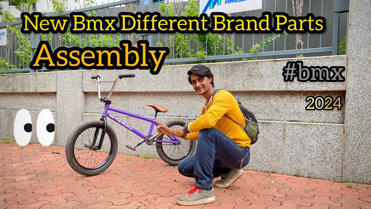 New Different Bmx Parts Assembly 2024 Akram Bmx Rider #bmx #riding # ...