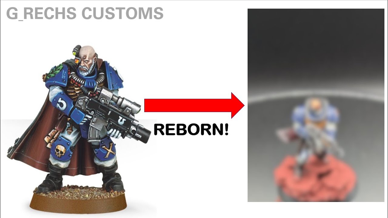 Remaking Ultramarine Sergeant Telion! - YouTube