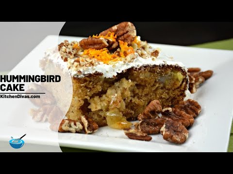 Grandma's Hummingbird Cake - Kitchen Divas