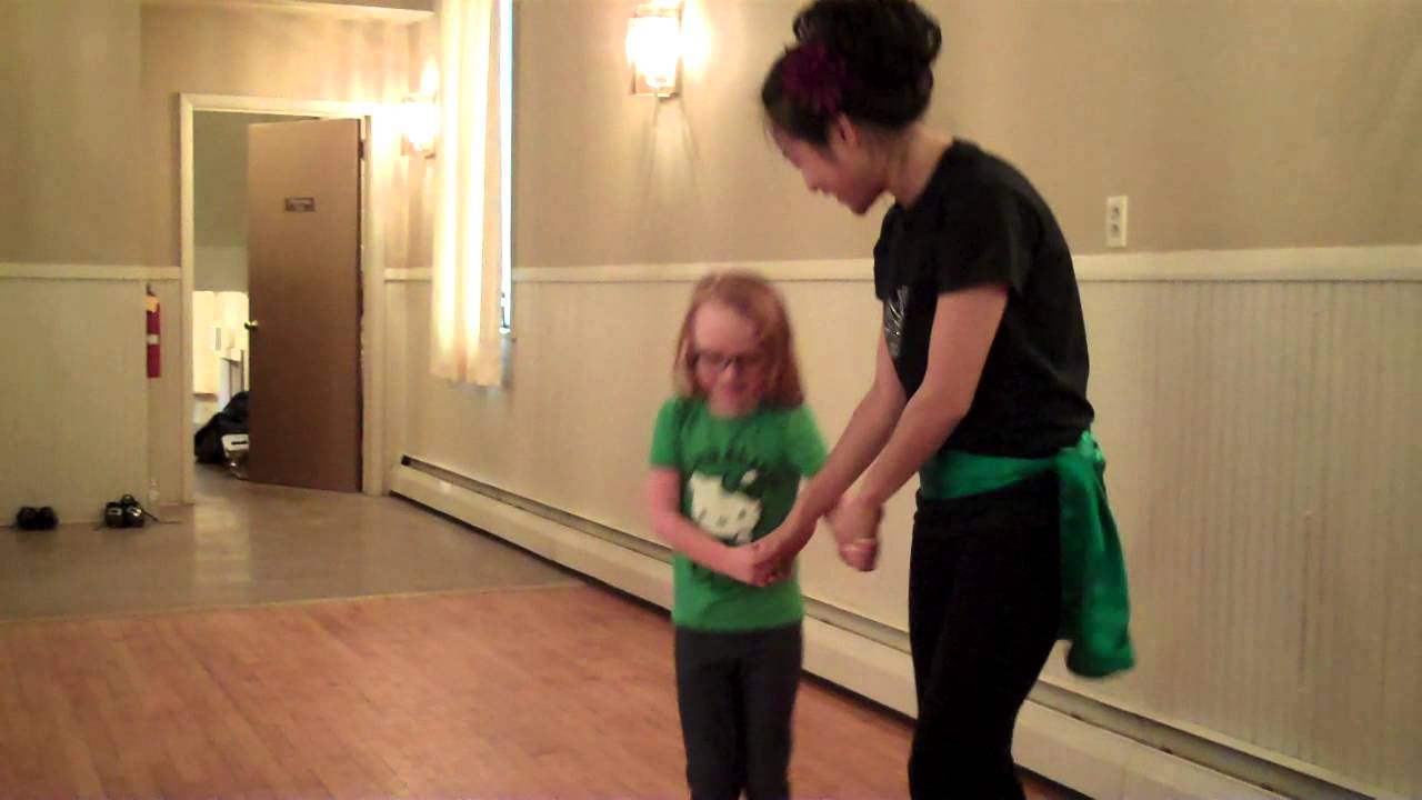 CNC Adult Irish dancers: Mollie and Lucy dance a two hand - YouTube