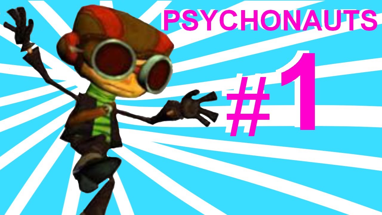 PSYCHONAUTS #1 - Introductions & Cutscenes | Cartoon-adjacent Video ...