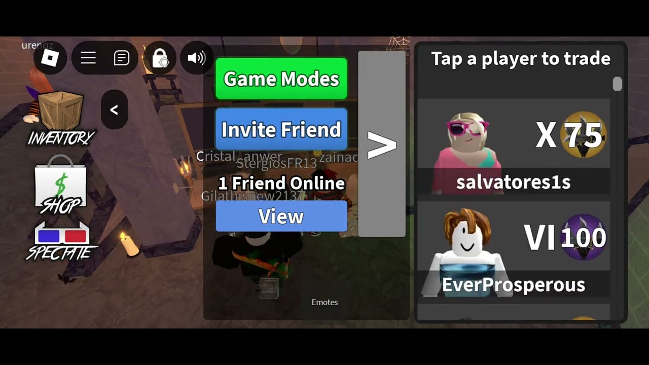 MM2 VAMPIRE MODE GAMEPLAY - YouTube
