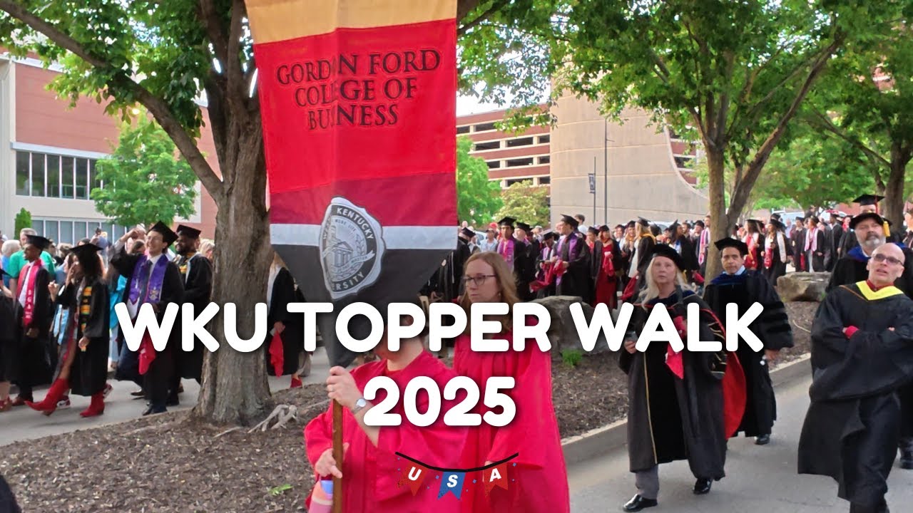 WKU Topper Walk 2025 - YouTube
