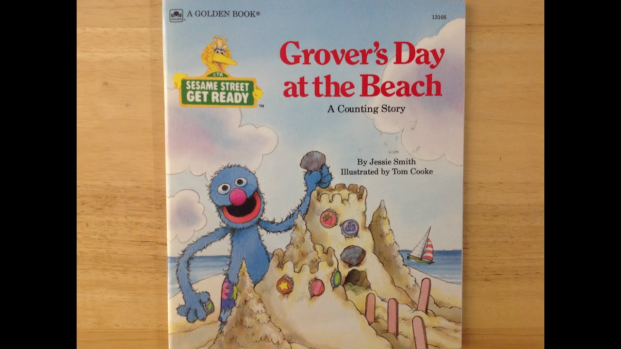 Sesame Street: Grover's Day at the Beach Read Aloud - YouTube