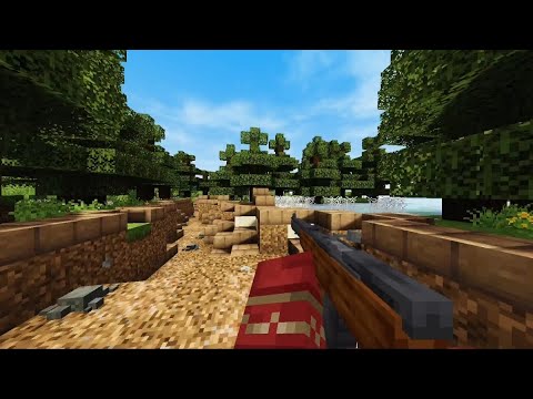 Making a WW1 Custom Trench Map [W.I.P] | WW1 in Minecraft PE - YouTube