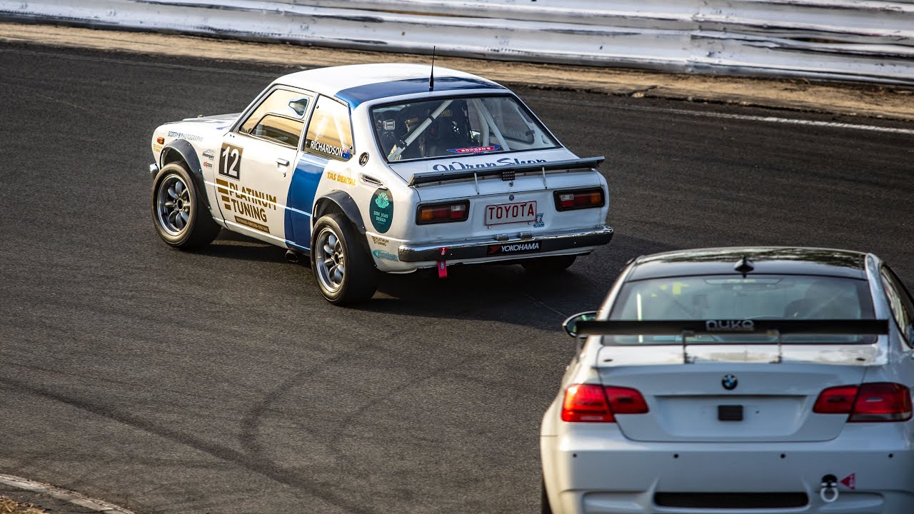 1974 TOYOTA KE30 3SGE TURBO RACE 4 TCRC SYMMONS PLAINS RACEWAY ROUND 4 ...