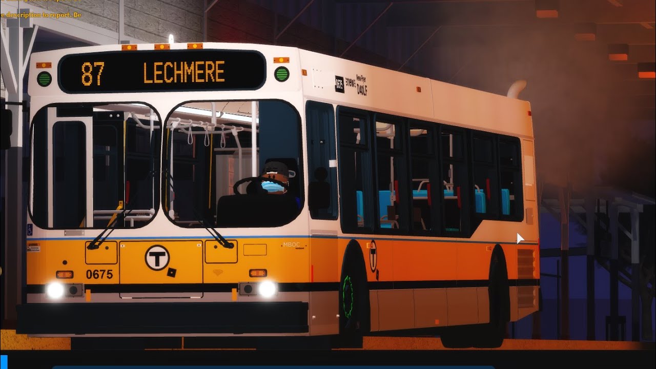 MBTA Roblox 88 to Clarendon Hill with MBOC D40LF Timelapse - YouTube