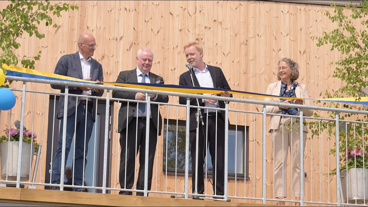 Inauguration of Cinis Fertilizer's production facility in Örnsköldsvik ...