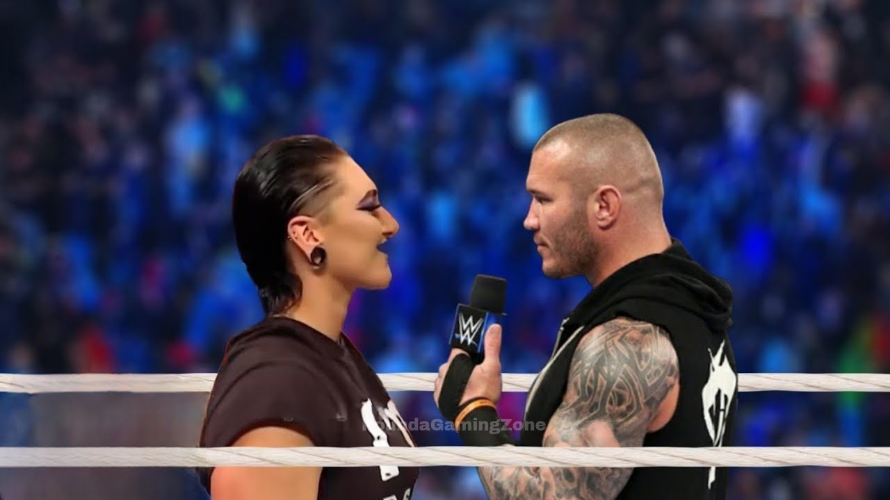 WWE LIVE MATCH - Randy Orton Vs. Rhea Ripley : WrestleMania Live Full ...