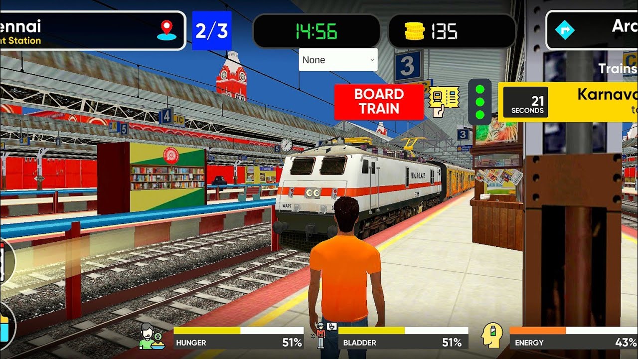 KARNAVATI EXPRESS TRAIN JOURNEY || From Chennai To Arrakkonam Junction || Railscape Train Travel ...