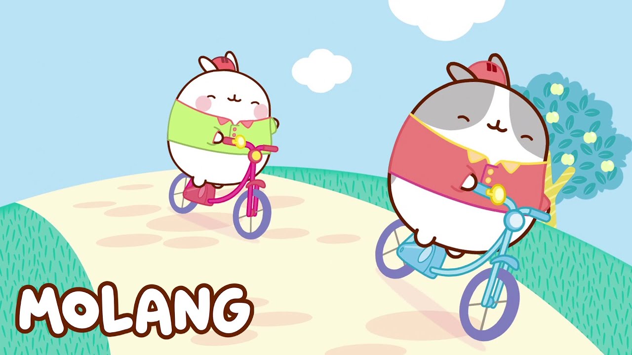Molang on Wheels! 🚲 Molang | Cartoons for Kids - YouTube