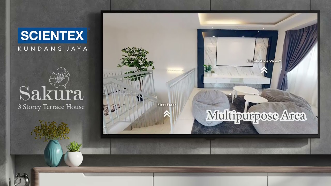 Scientex Kundang Jaya - Sakura Series, Virtual tour - YouTube