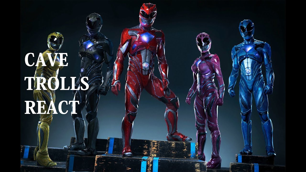 Power Rangers Movie: Zord's Images - Cave Trolls React - YouTube