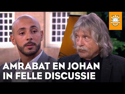Johan en Amrabat lijnrecht tegenover elkaar in mensenrechtendiscussie | DE ORANJEZOMER