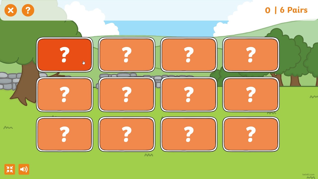 Level 2 Phonics Sounds Pairs Game clip - YouTube