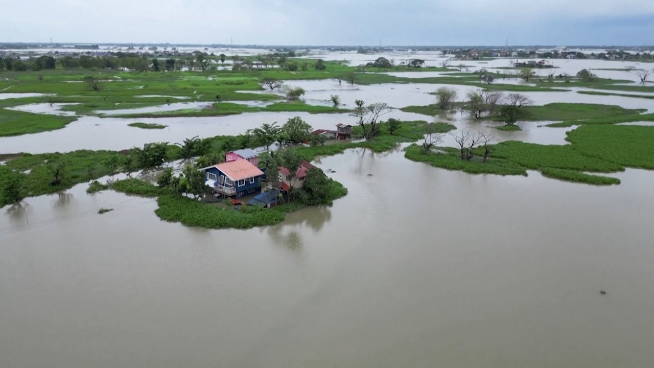 Mga bayan sa mabababang lugar sa bansa, lubog sa baha kasunod ng mga ...